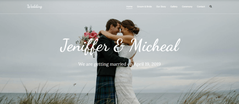 15 Best Wedding Website Examples with Pretty Design 2023
